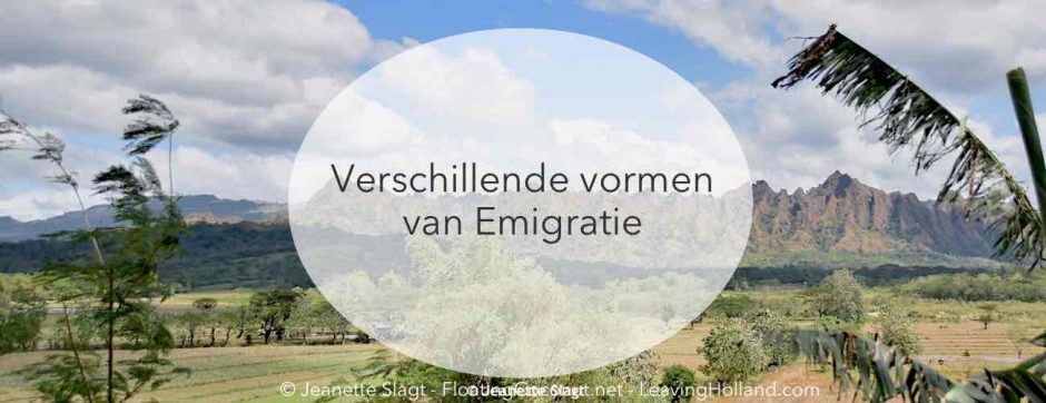 Andere manieren van Emigreren • Leaving Holland